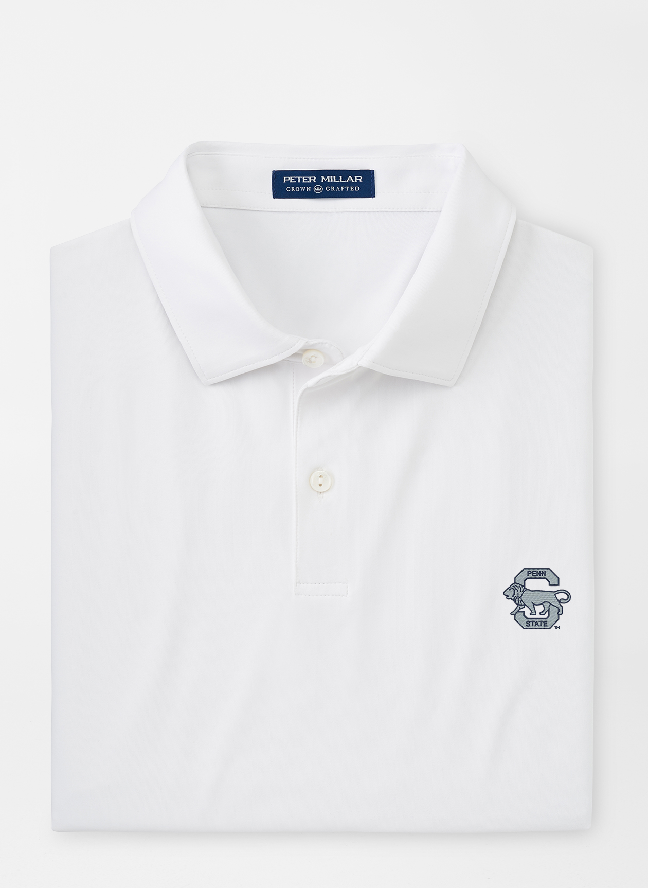 Penn State Vault Solid Performance Jersey Polo | Peter Millar