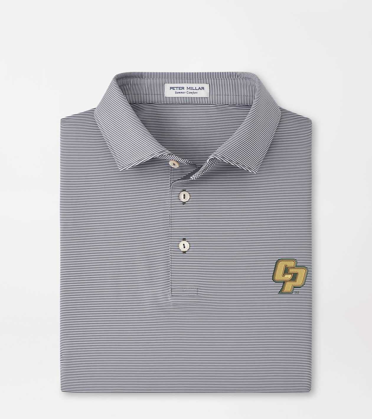 CalPoly Jubilee Stripe Performance Polo | Men's Collegiate Apparel ...