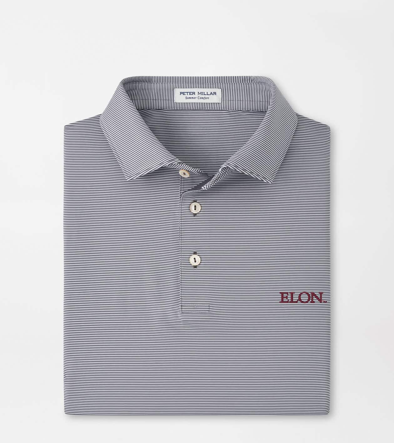 Elon Jubilee Performance Jersey Polo | Men's Collegiate Apparel | Peter ...