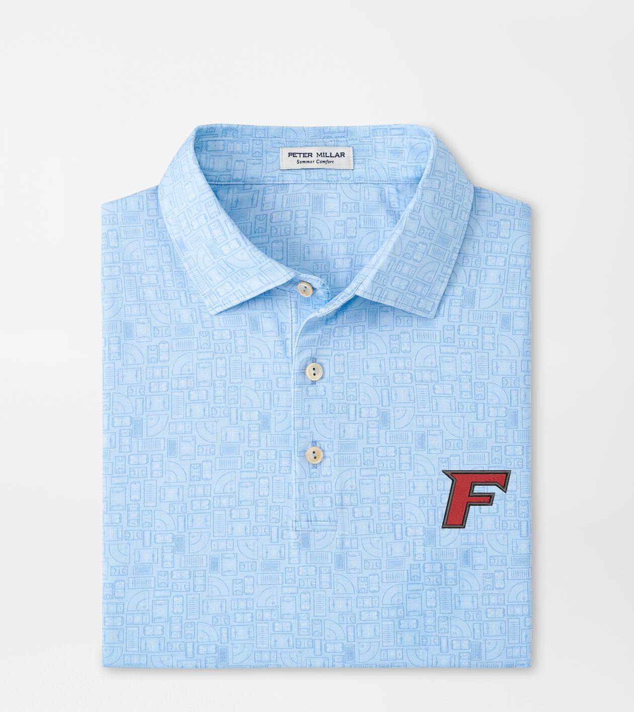 Fairfield Out of Bounds Performance Jersey Polo | Men's Collegiate ...
