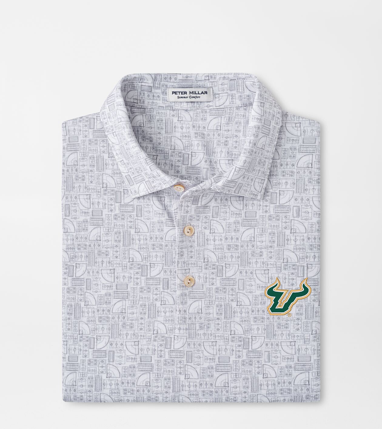 University of South Florida Out of Bounds Performance Jersey Polo | Men ...