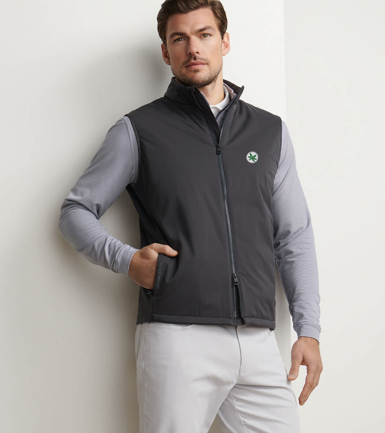 The Ohio State Buckeyes Fuse Hybrid Vest | Men's Collegiate Apparel ...
