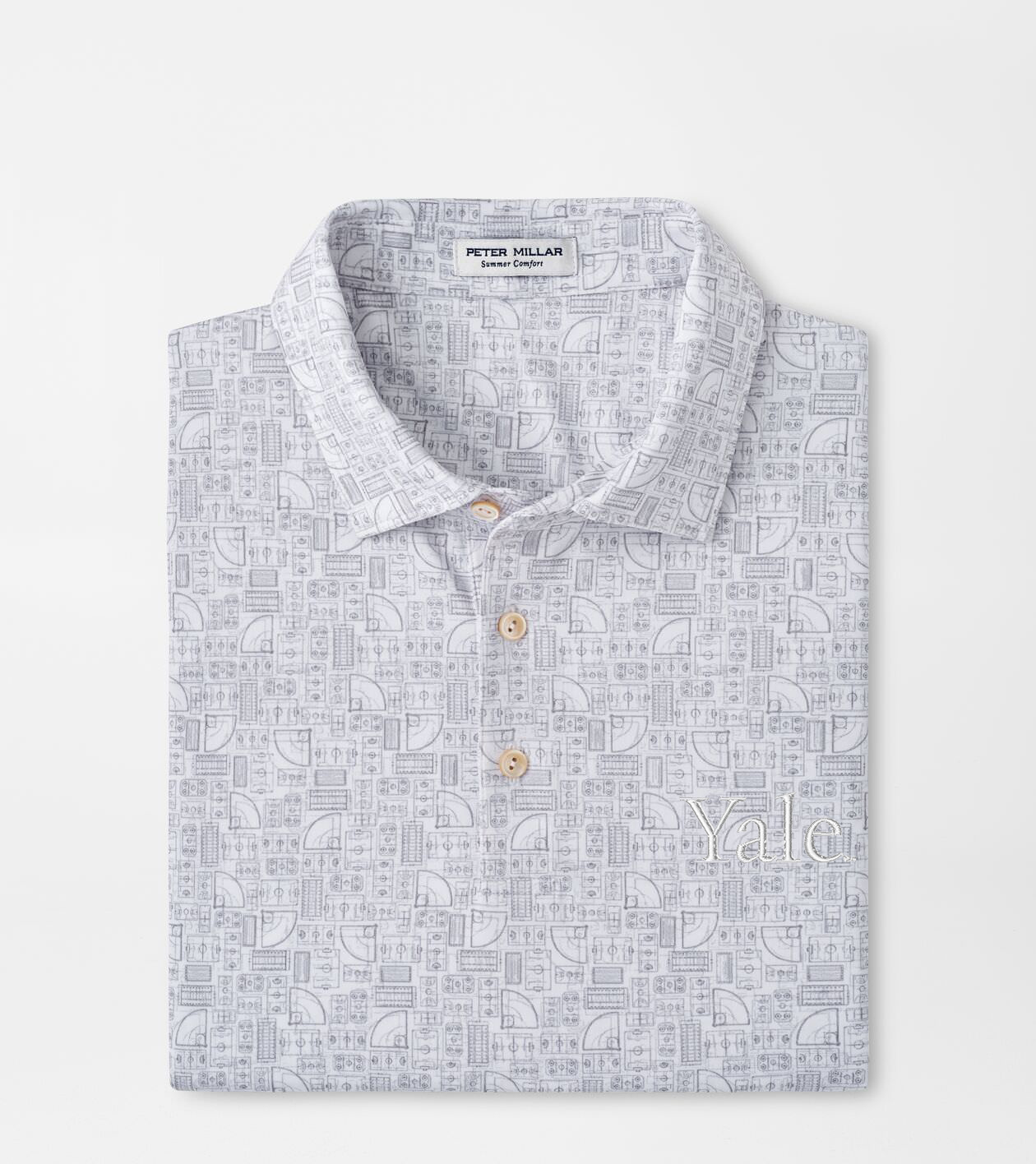 Yale Out of Bounds Performance Jersey Polo | Men's Collegiate Apparel ...