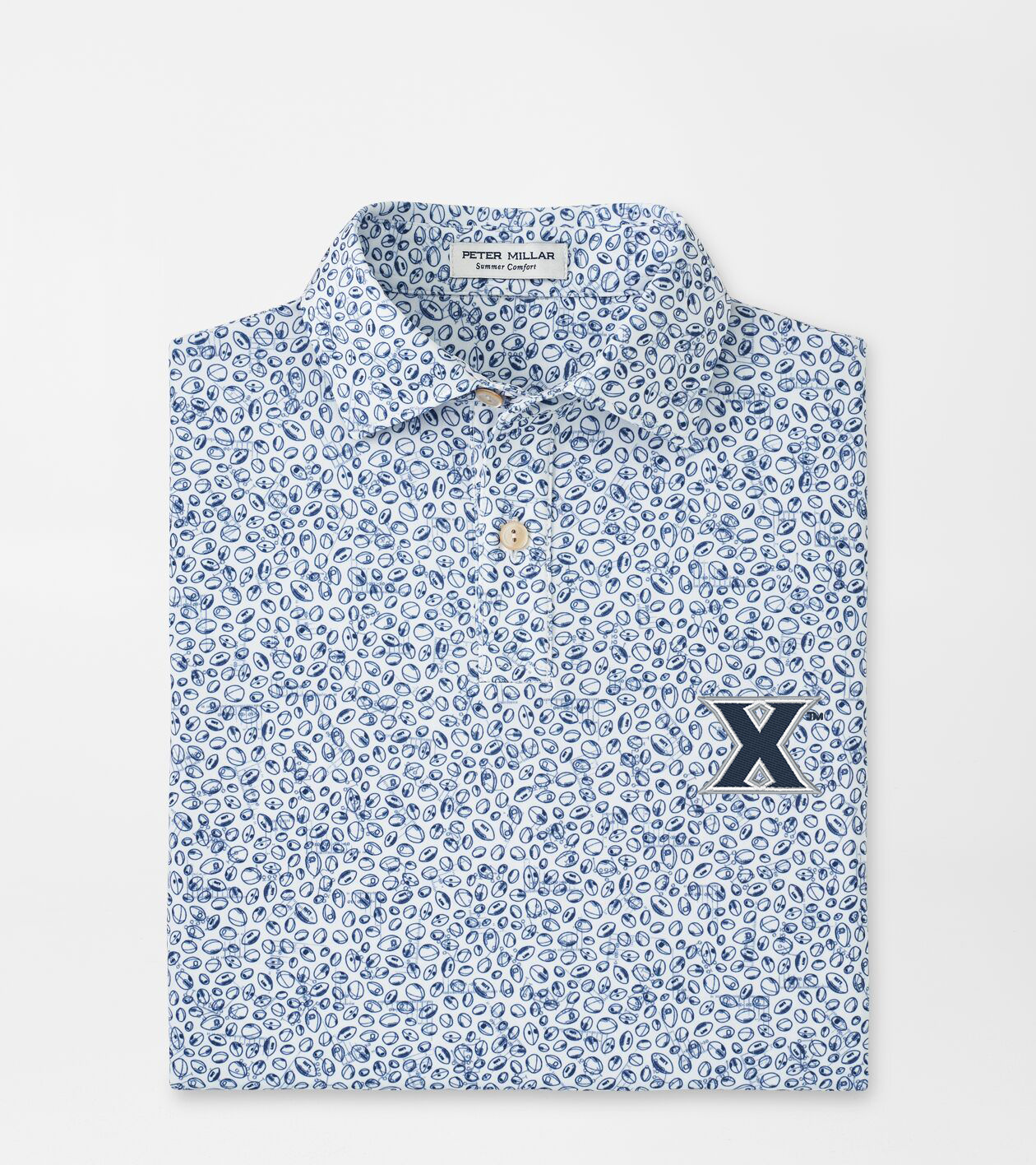 Xavier Blitz Youth Performance Jersey Polo | Youth Collegiate Apparel ...