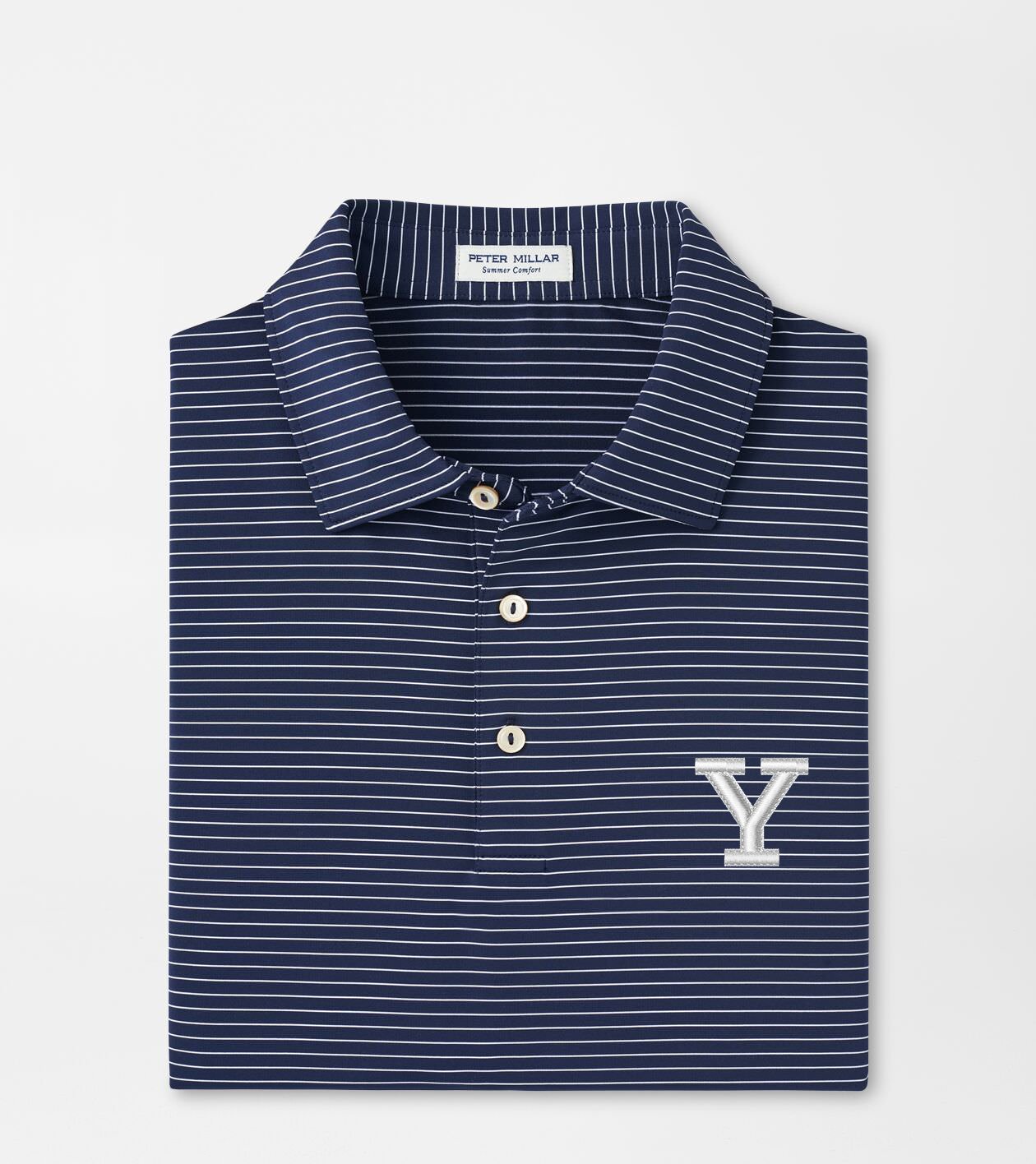 Yale Hemlock Performance Jersey Polo | Men's Collegiate Apparel | Peter ...