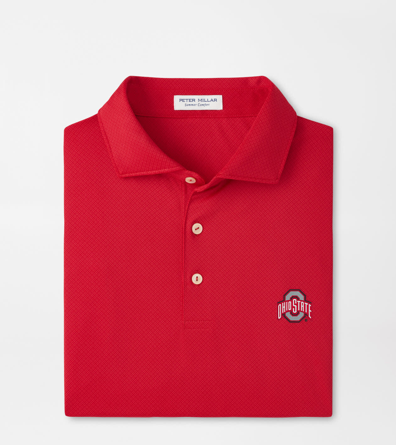 The Ohio State Hugo Performance Jersey Polo | Men's Collegiate Apparel ...