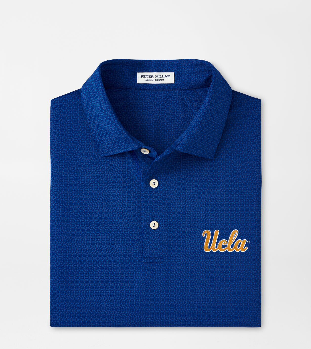 UCLA Tesseract Performance Jersey Polo | Men's Collegiate Apparel ...