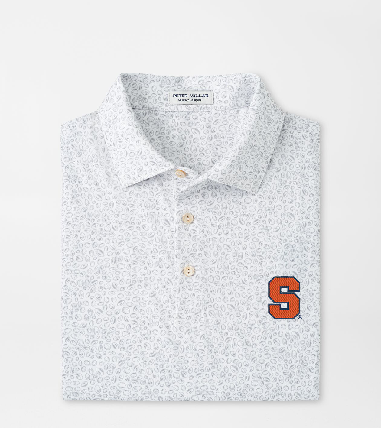 Syracuse Blitz Performance Jersey Polo | Men's Collegiate Apparel ...