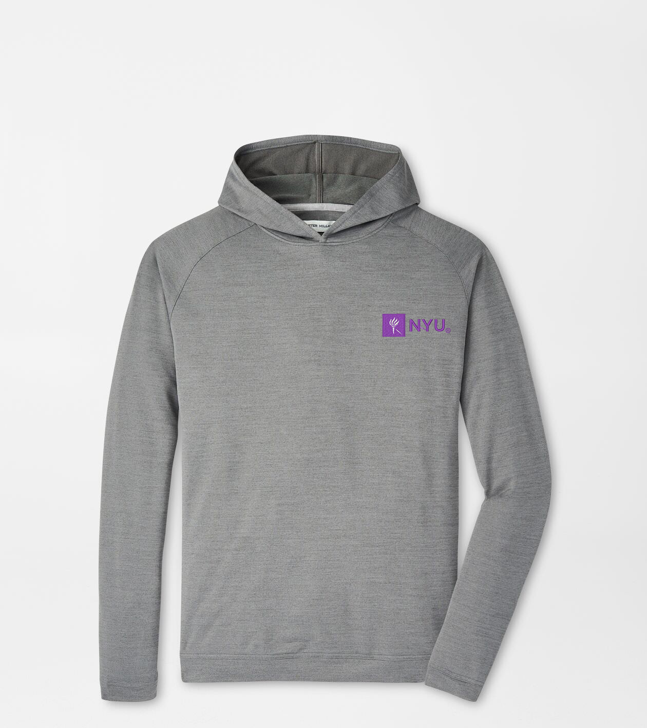 New York University Pine Performance Hoodie | Men's Collegiate Apparel ...