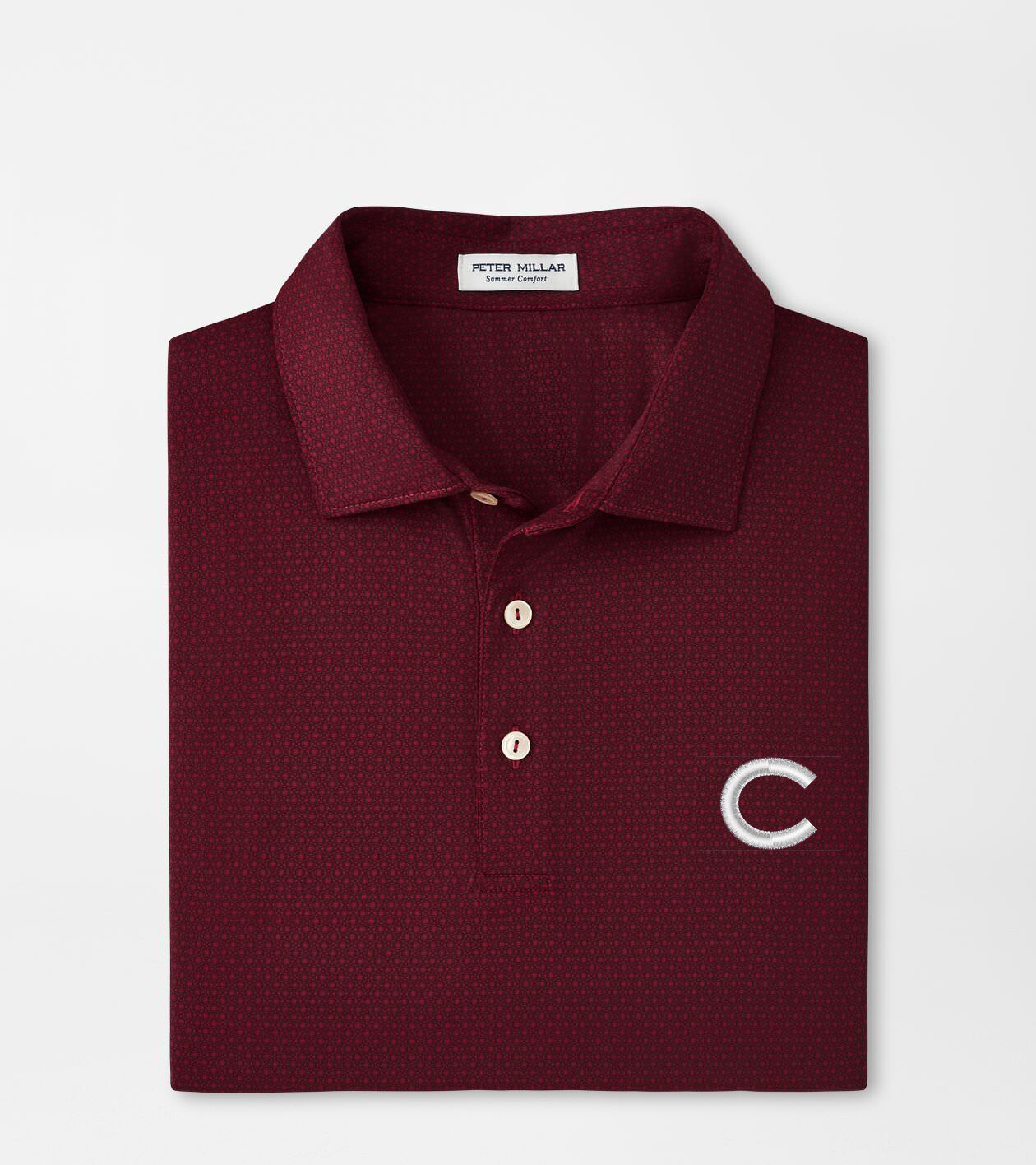 Colgate Tesseract Performance Jersey Polo | Men's Collegiate Apparel ...