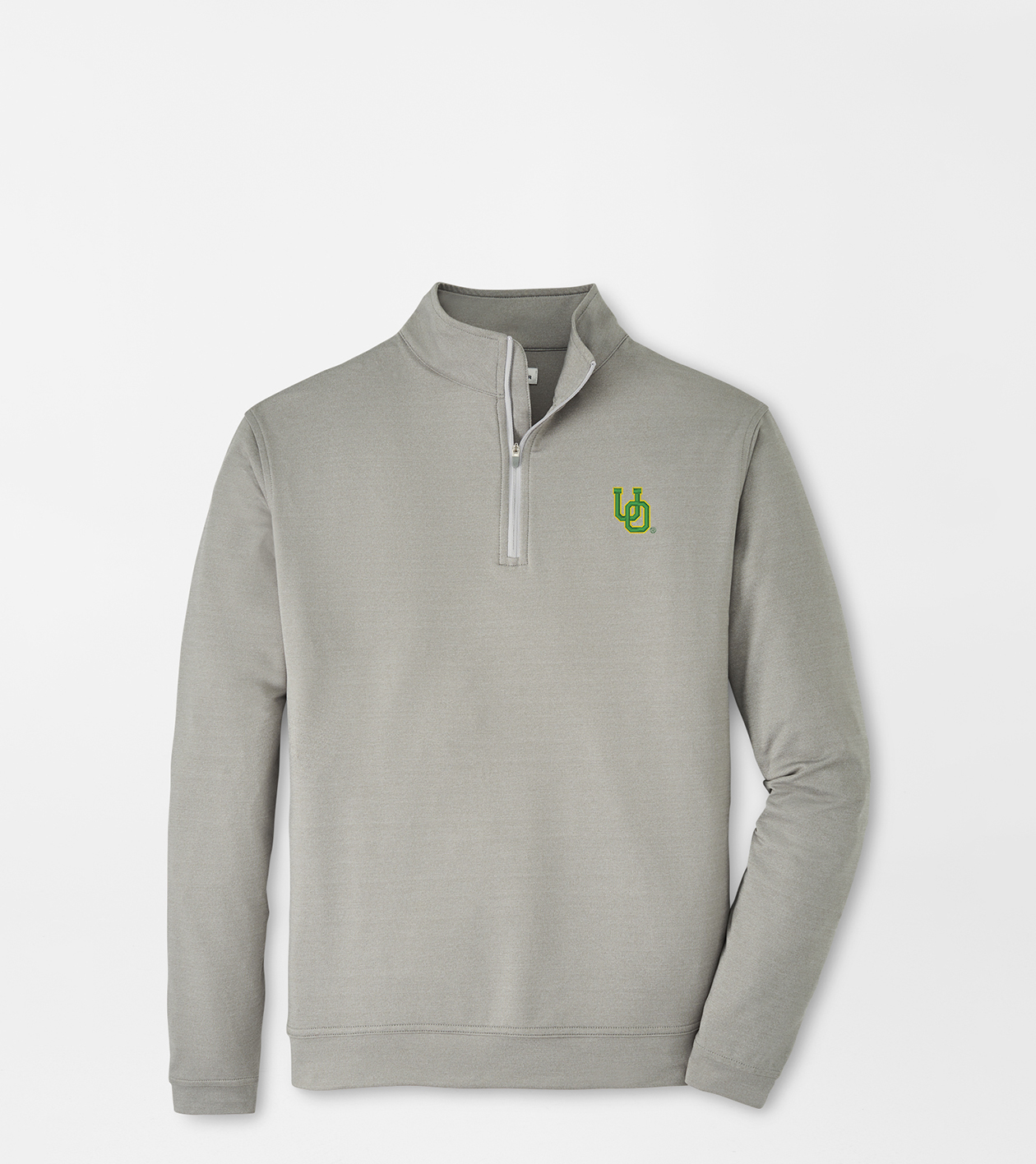 Oregon Vault Perth Melange Performance Quarter-Zip | Peter Millar