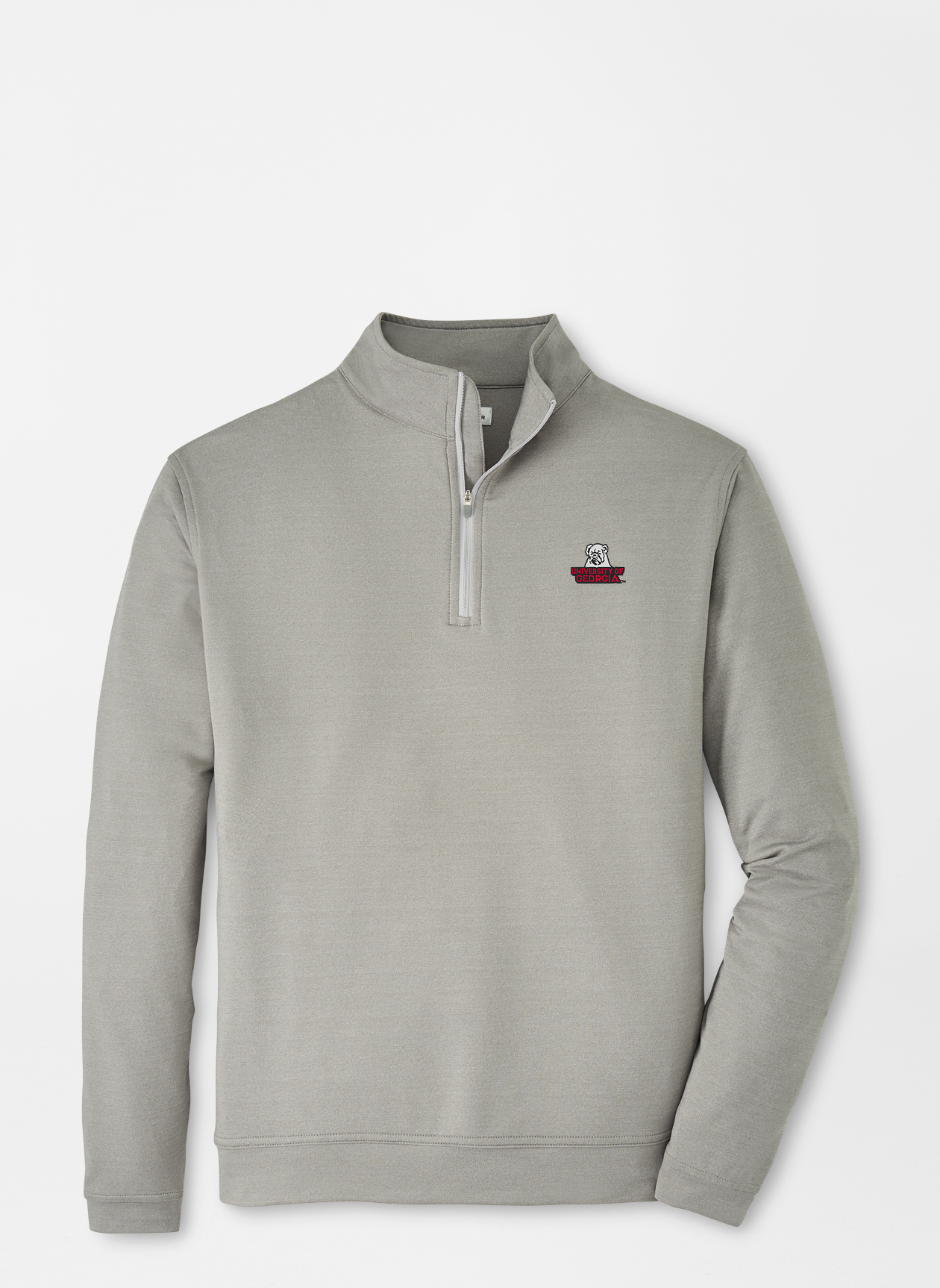 Georgia Vault Perth Melange Performance Quarter-Zip | Peter Millar
