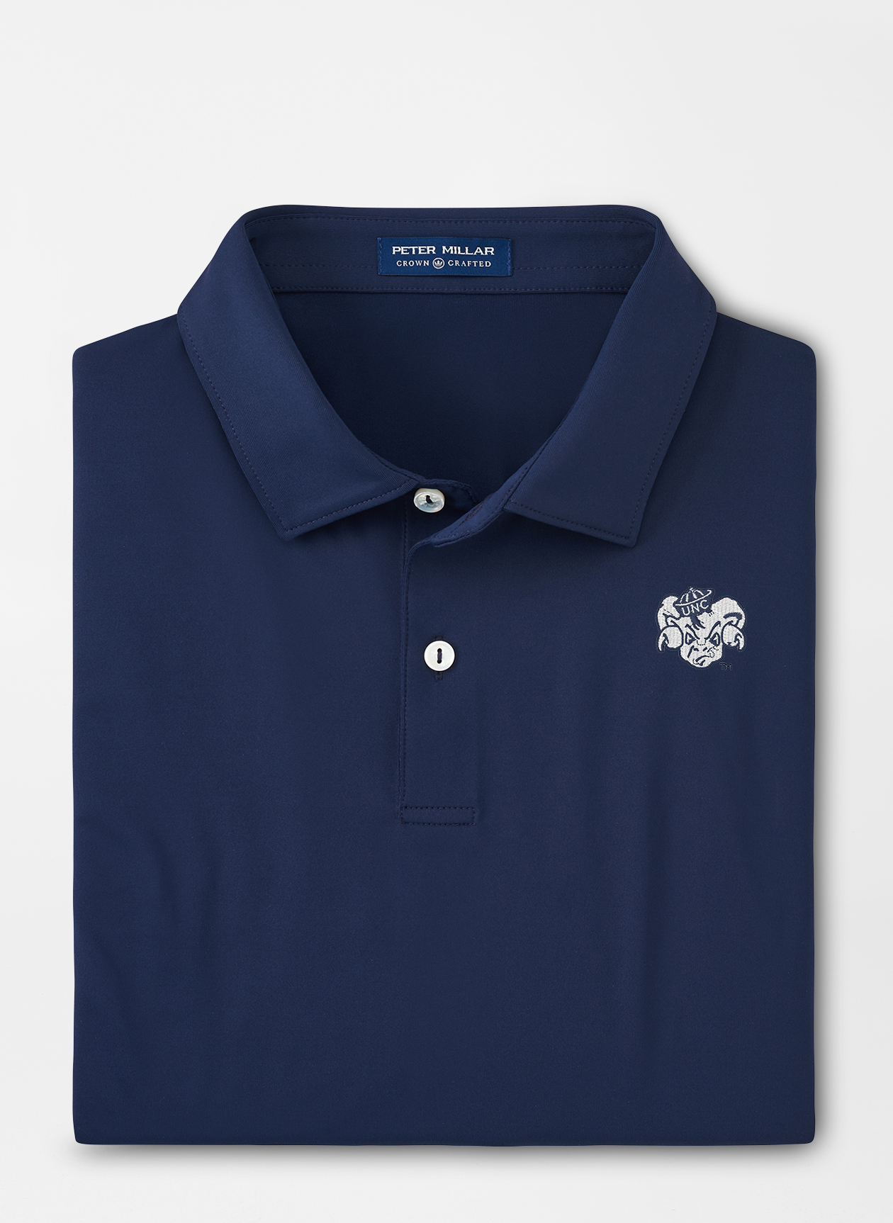 UNC Vault Solid Performance Jersey Polo | Peter Millar