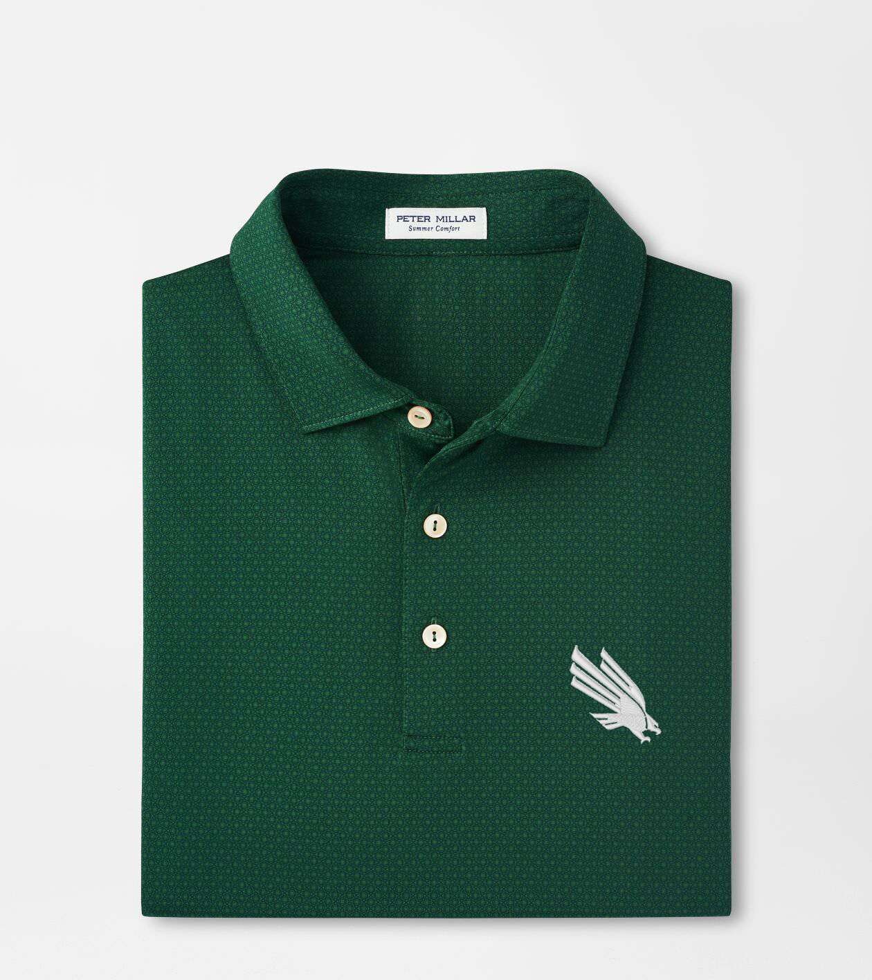 North Texas Tesseract Performance Jersey Polo | Men's Collegiate ...