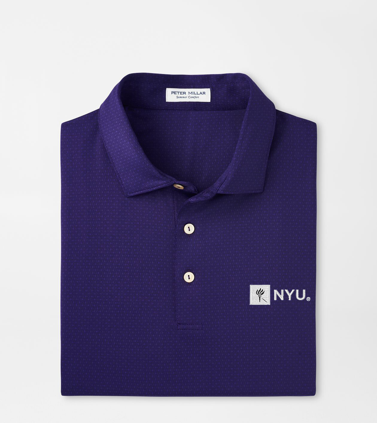 New York University Tesseract Performance Jersey Polo | Men's ...