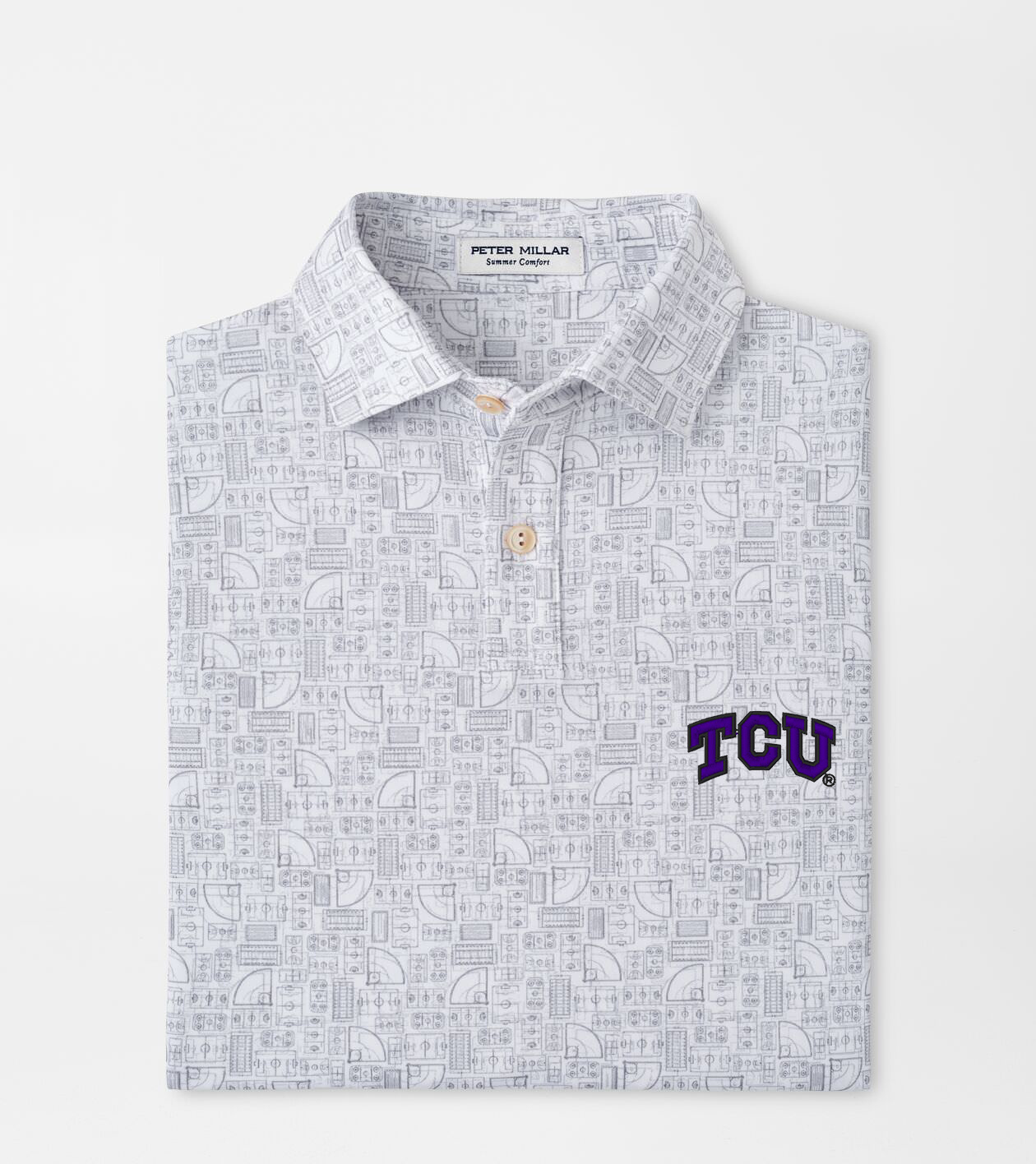 TCU Out of Bounds Youth Performance Jersey Polo | Youth Collegiate ...