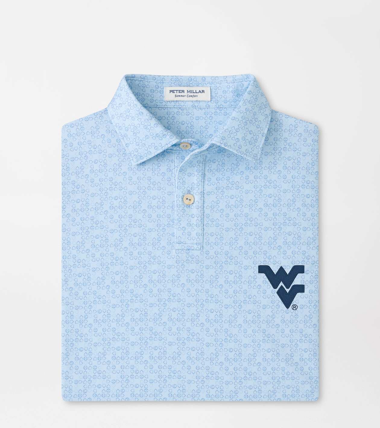 West Virginia Bases Loaded Youth Performance Jersey Polo | Men's ...