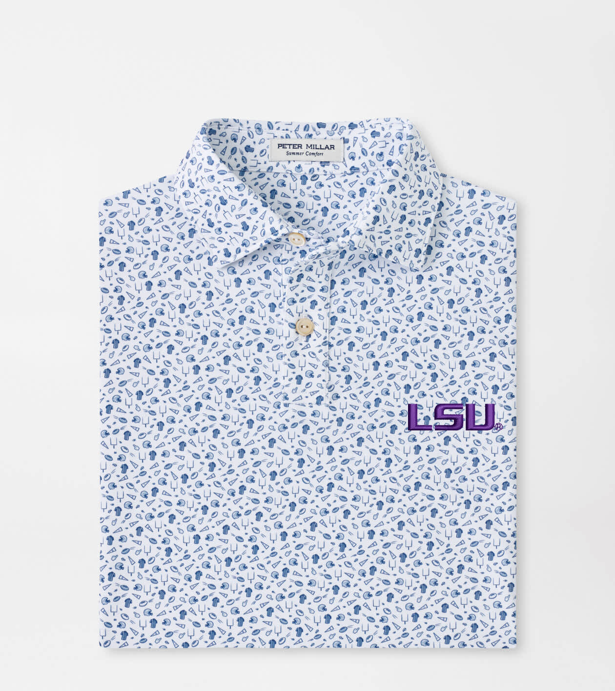 LSU Kick Off Youth Performance Jersey Polo | Men's Collegiate Apparel ...