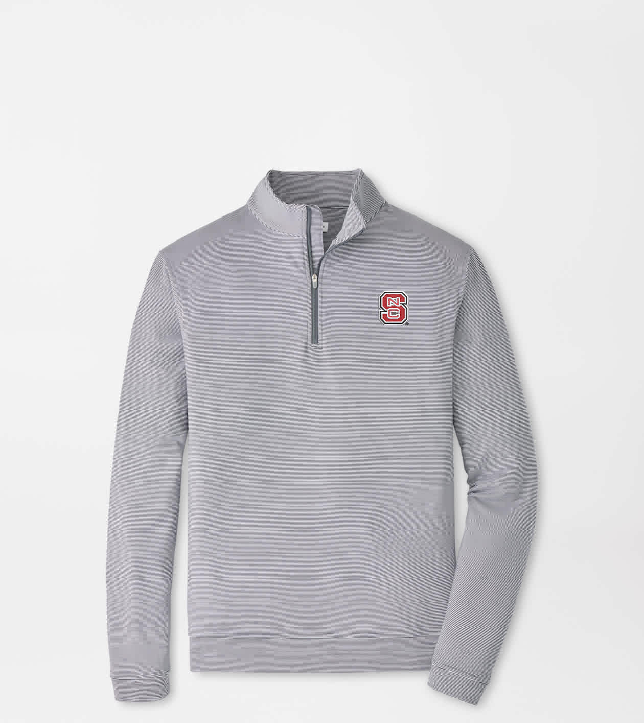 NC State Perth Sugar Stripe Performance Quarter-Zip | Men's Collegiate ...