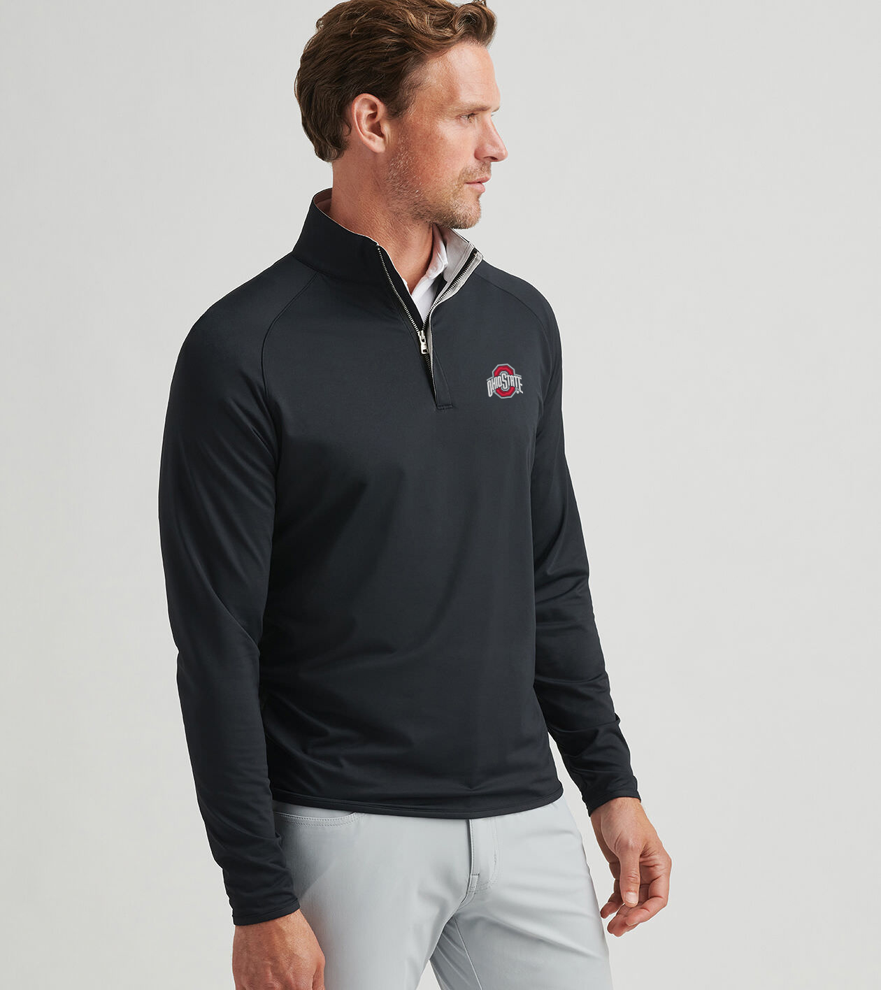 Ohio State Stealth Performance Quarter-Zip | Men's Collegiate Apparel ...
