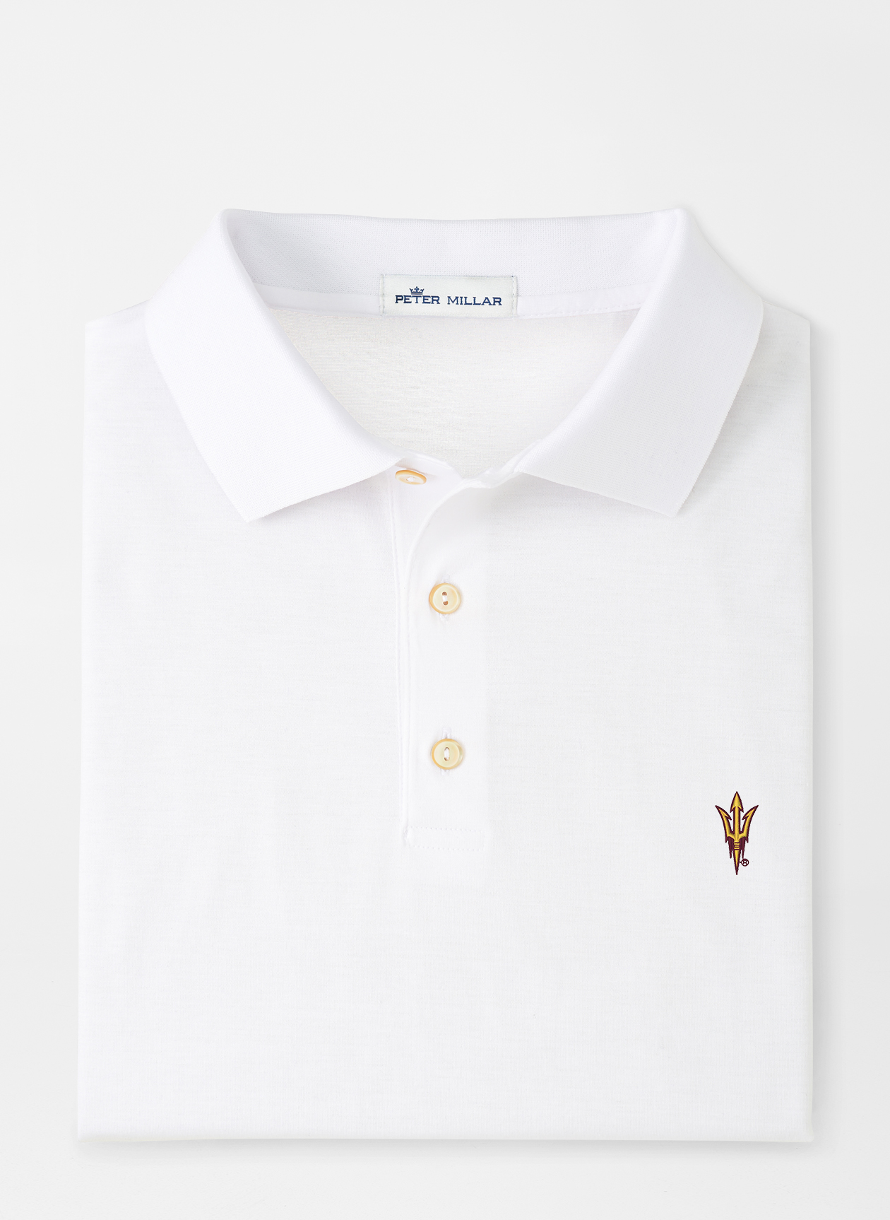 Arizona State Solid Cotton Polo | Peter Millar