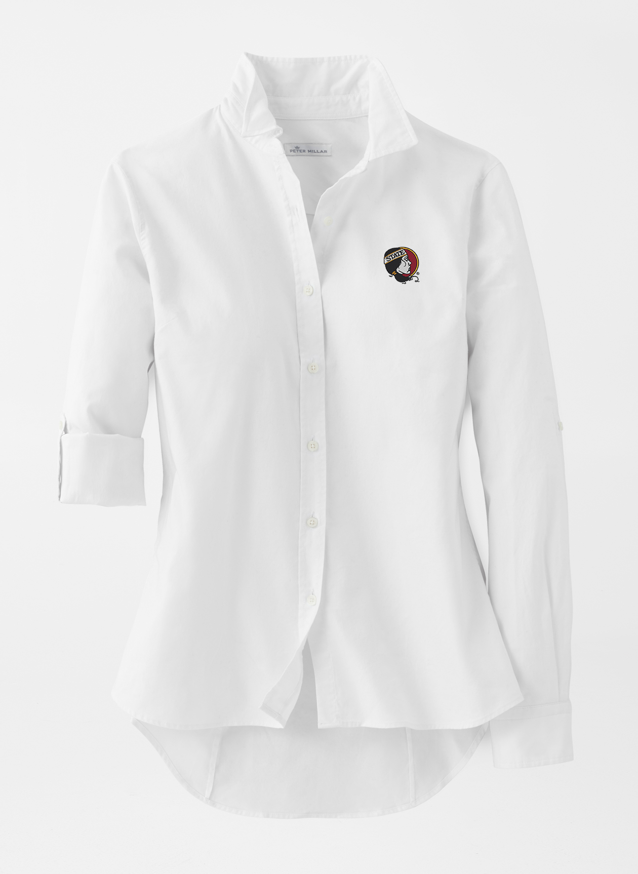 Women's Florida State Vault Stretch Woven Button-Up | Peter Millar