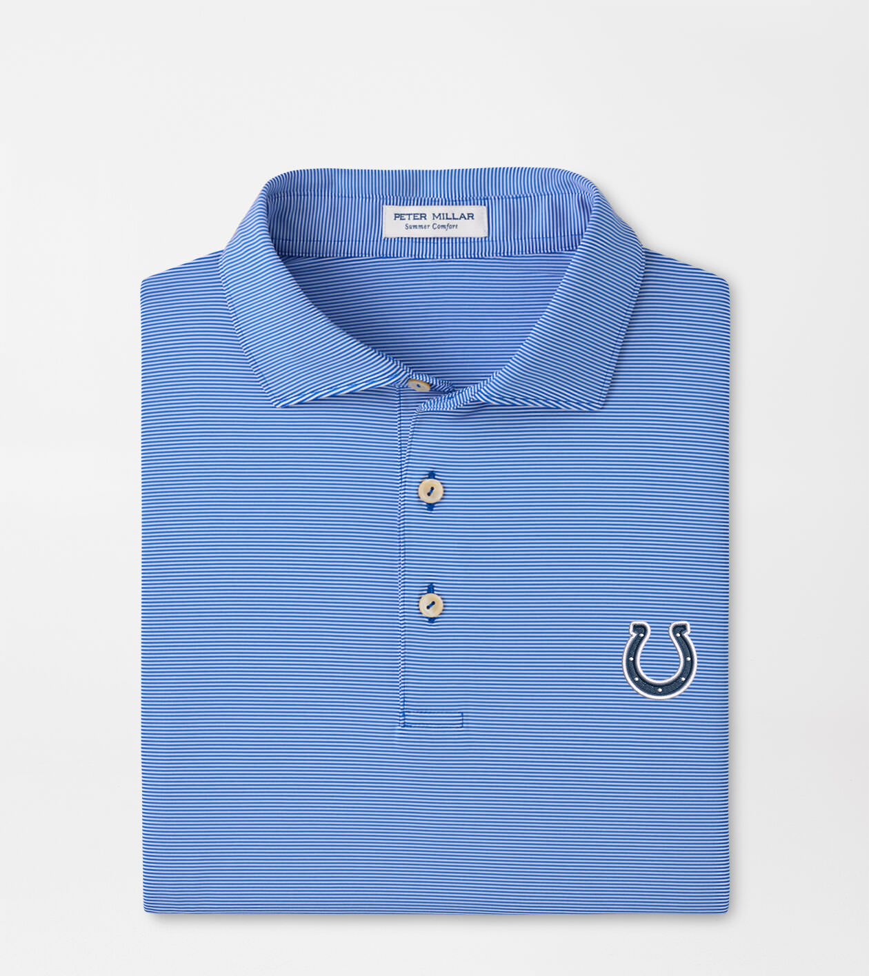 Indianapolis Colts Jubilee Stripe Performance Polo | Men's NFL Apparel ...