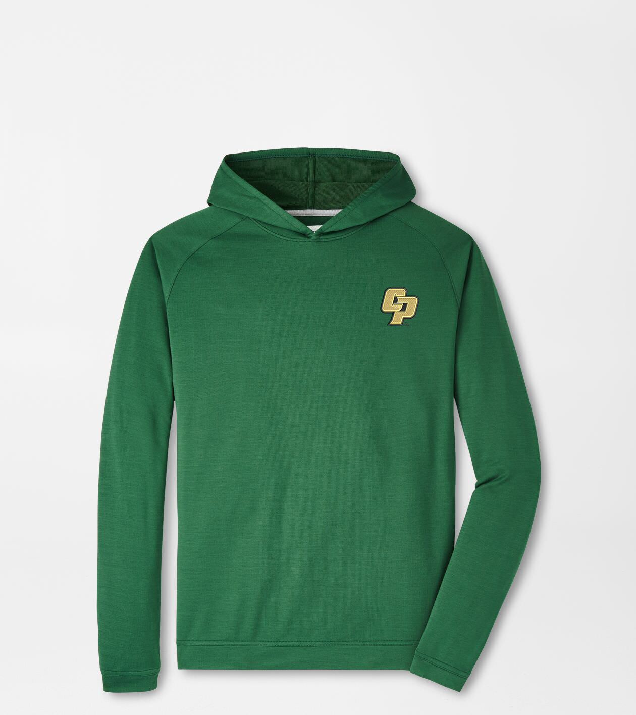 CalPoly Pine Performance Hoodie | Men's Collegiate Apparel | Peter Millar