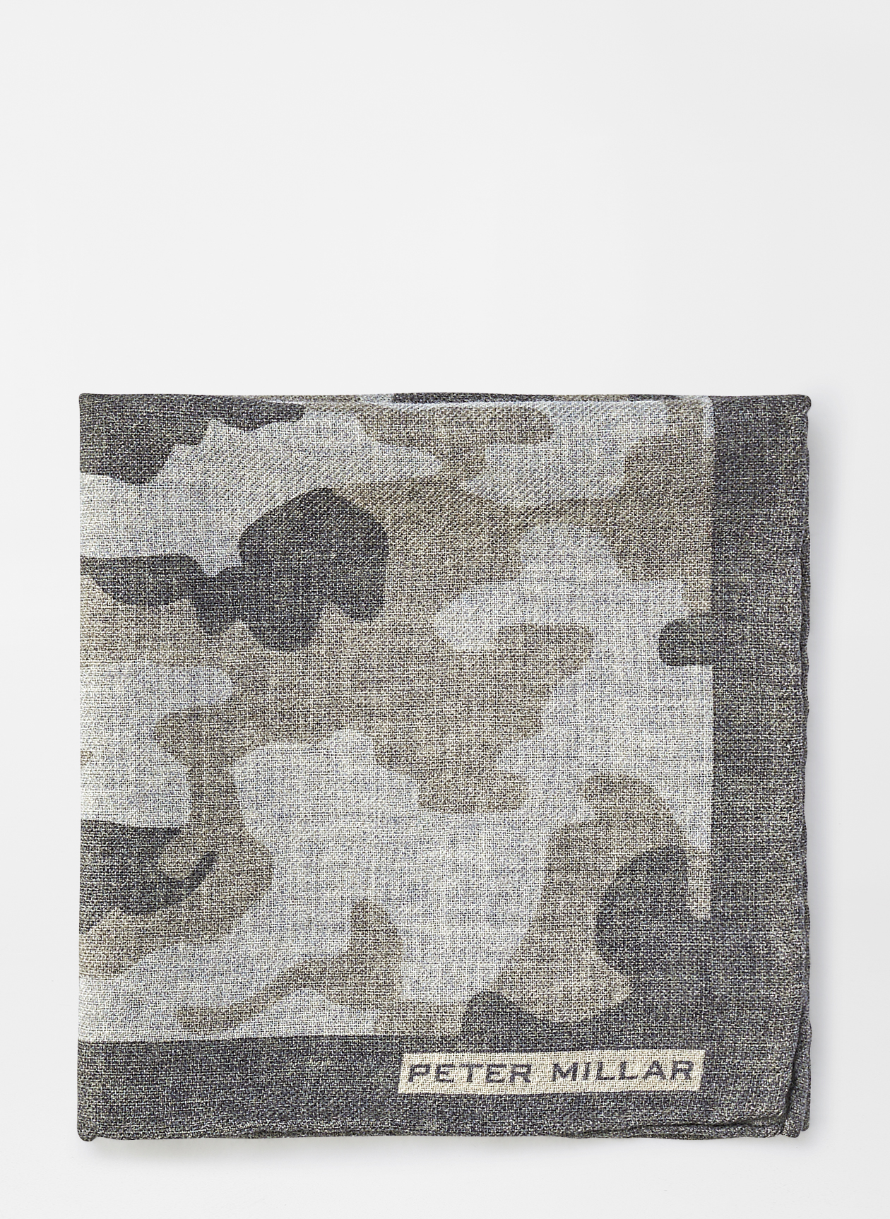 Caven Camo Pocket Square | Peter Millar