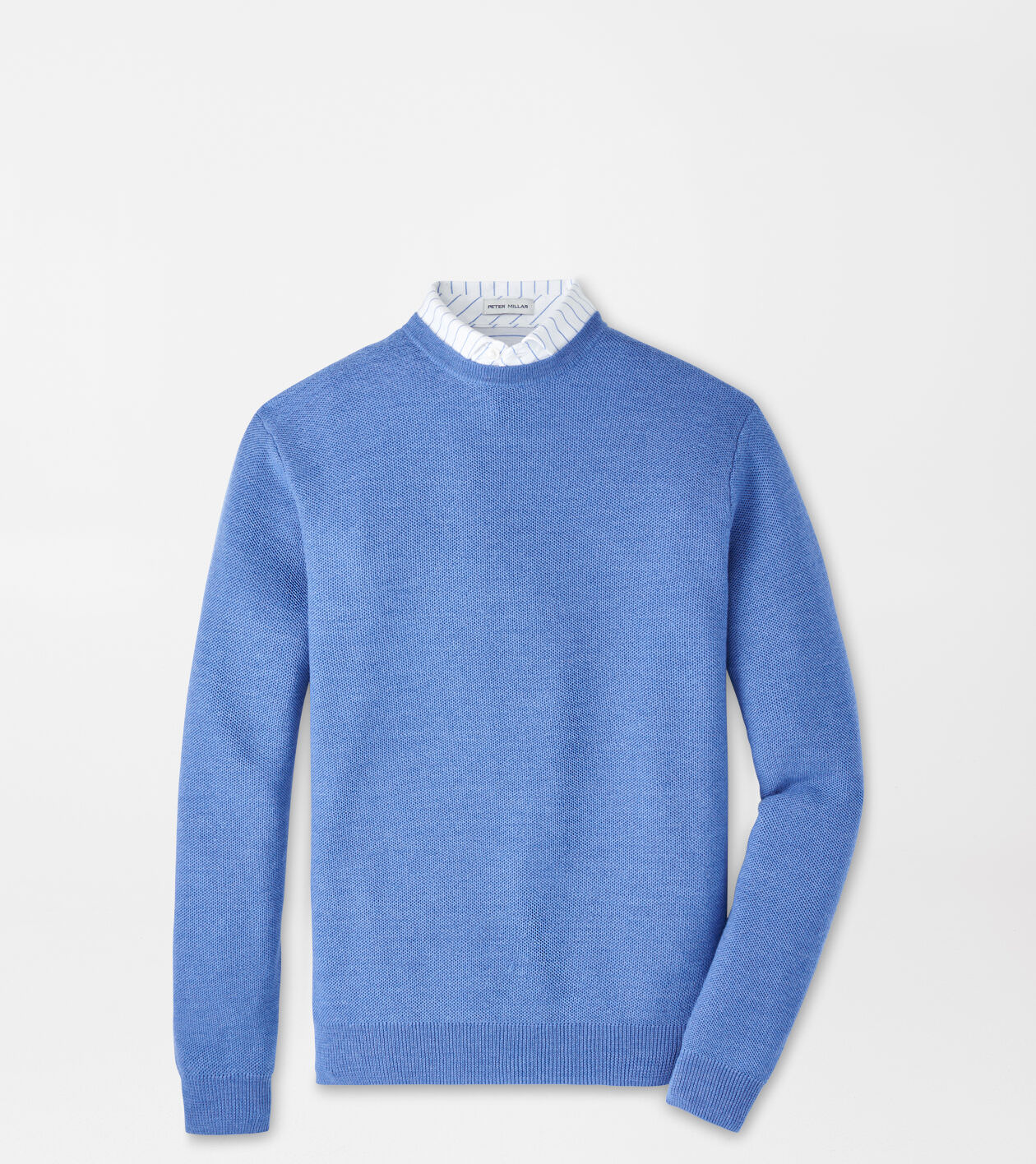 Autumn Crest Honeycomb Crewneck Sweater | Men's Sweaters | Peter Millar