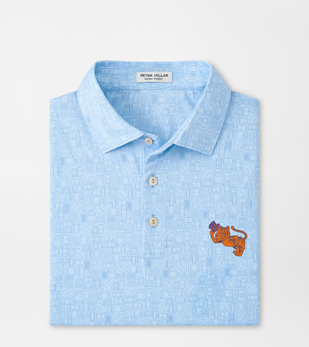 Clemson Vault Out of Bounds Performance Jersey Polo | Men's Collegiate ...