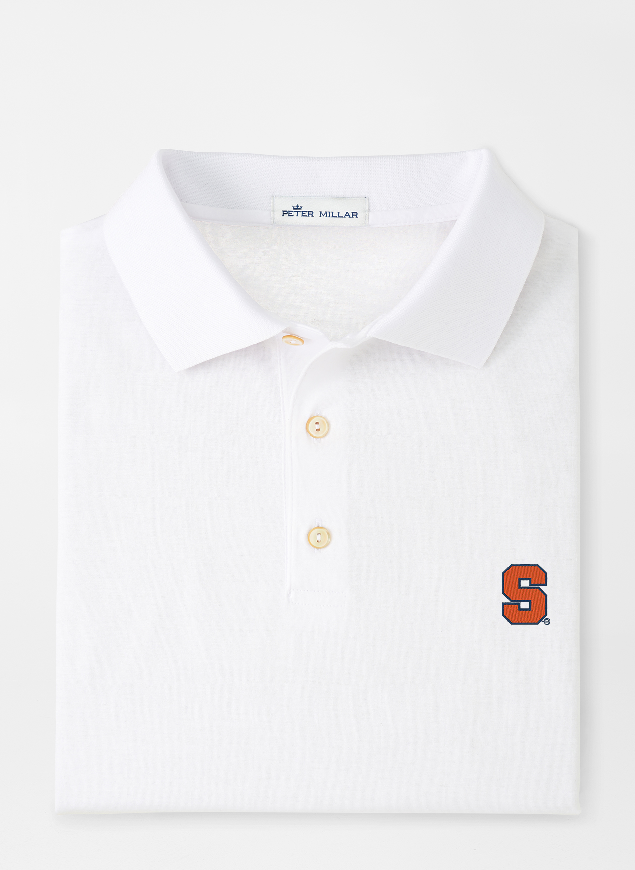 Syracuse Solid Cotton Polo | Peter Millar