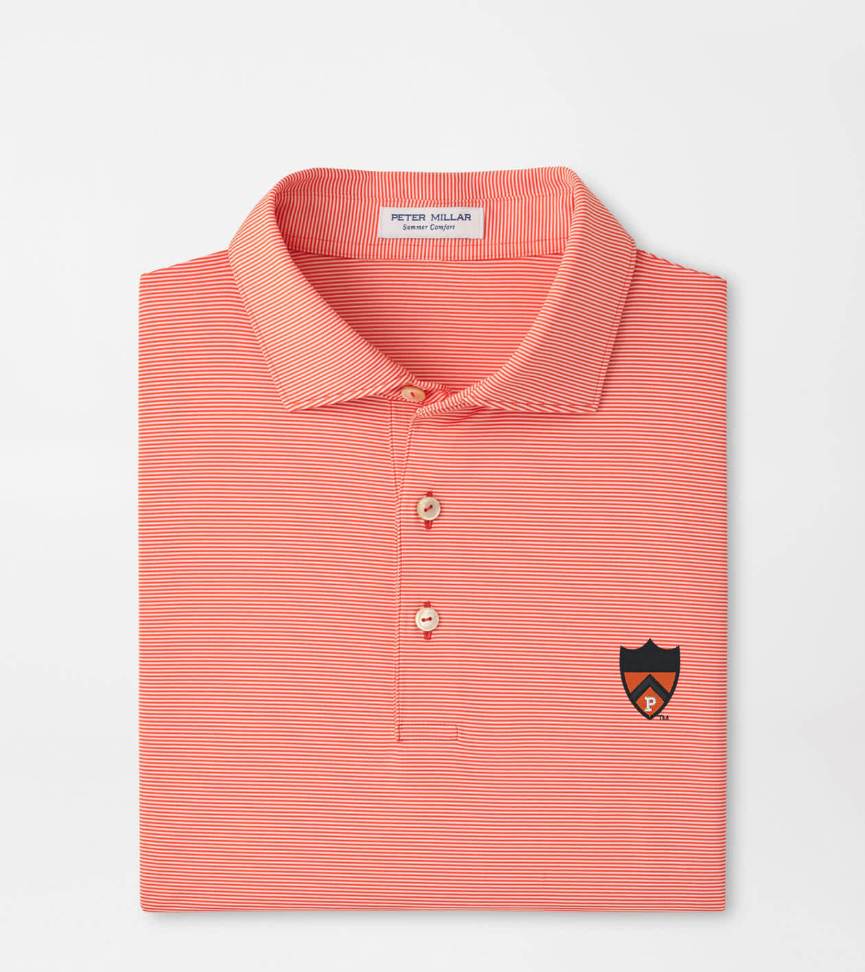 Princeton Jubilee Stripe Performance Polo | Men's Collegiate Apparel ...