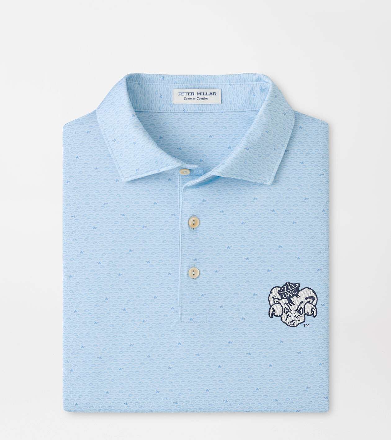 UNC Vault On The Ball Performance Jersey Polo | Men's Collegiate ...