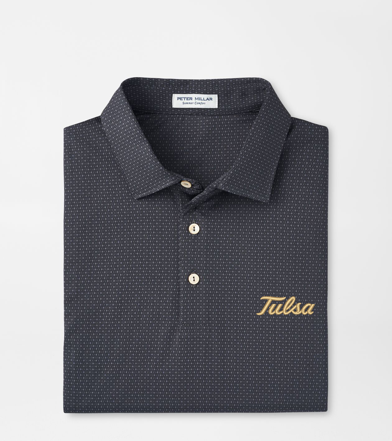 Tulsa Tesseract Performance Jersey Polo | Men's Collegiate Apparel ...