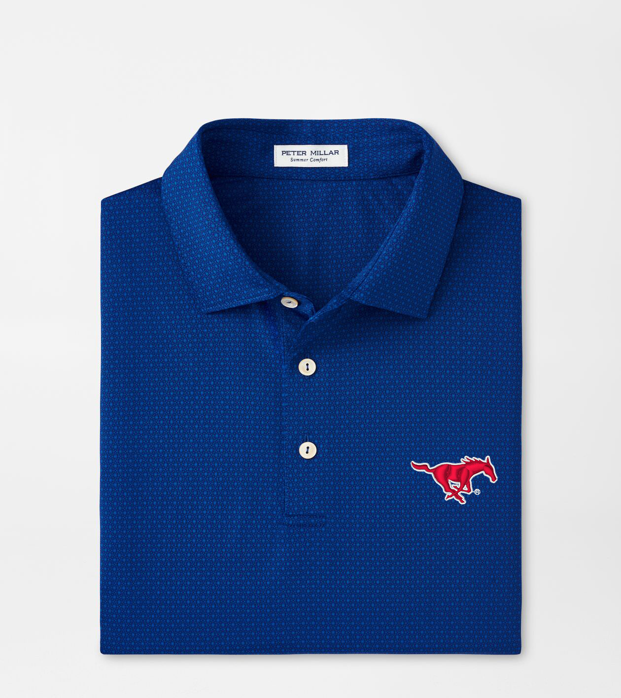 SMU Tesseract Performance Jersey Polo | Men's Collegiate Apparel ...