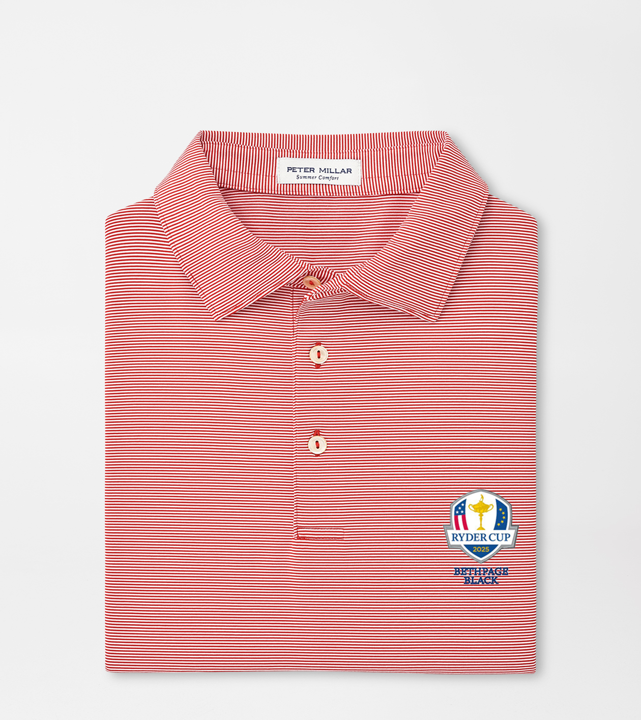 45th Ryder Cup Jubilee Stripe Performance Polo | Men's Ryder Cup Apparel | Peter Millar