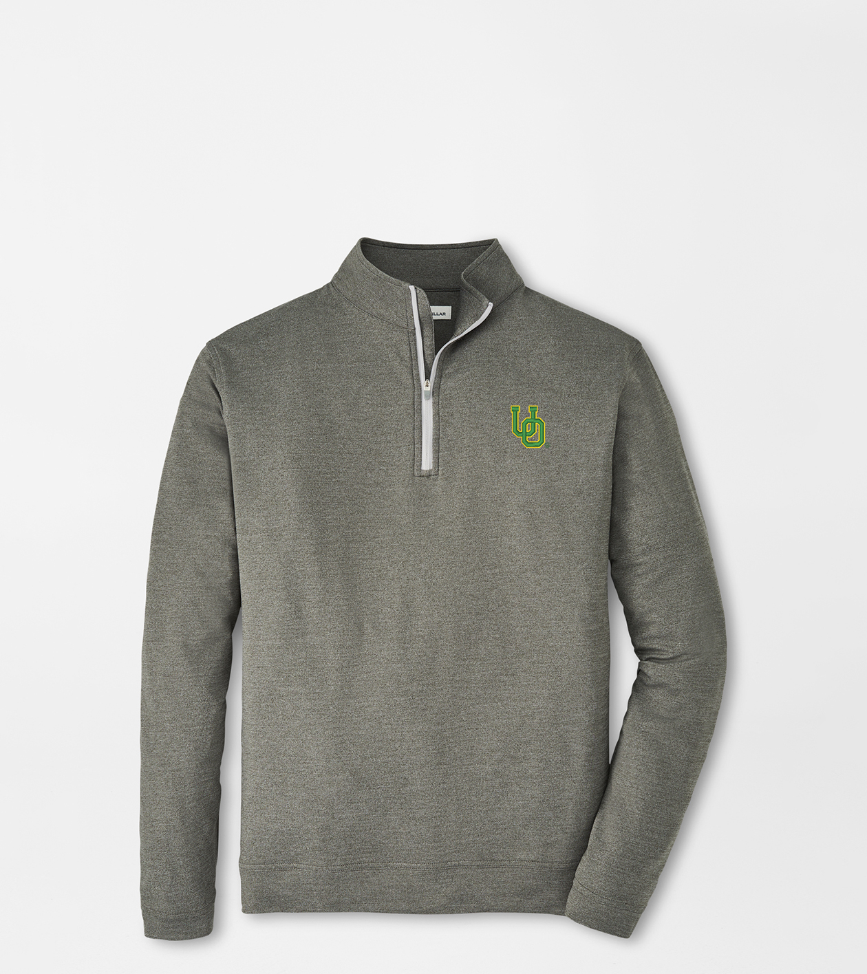 Oregon Vault Perth Melange Performance Quarter-Zip | Peter Millar