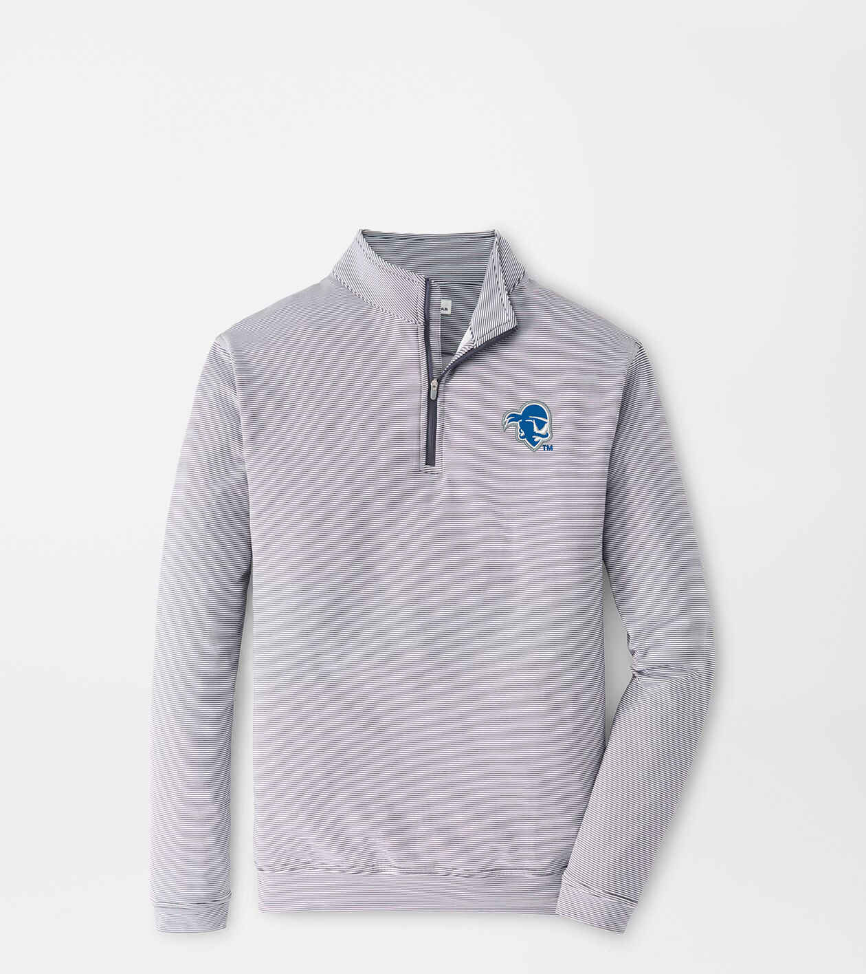 Seton Hall Perth Mini-Stripe Performance Pullover | Men's Collegiate ...
