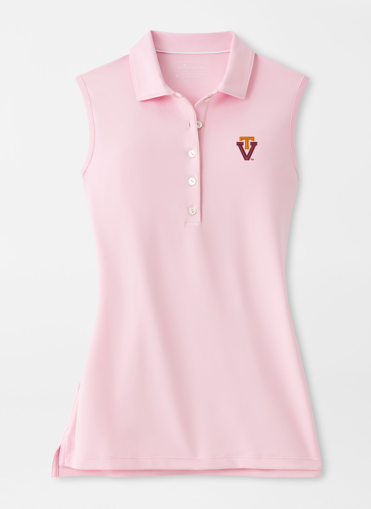 Virginia Tech Vault Perfect Fit Sleeveless Polo | Peter Millar