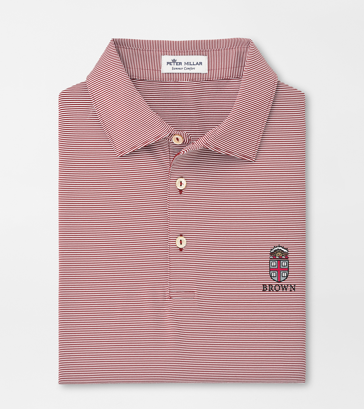 Brown University Game Day Jubilee Stripe Performance Polo | Men's ...