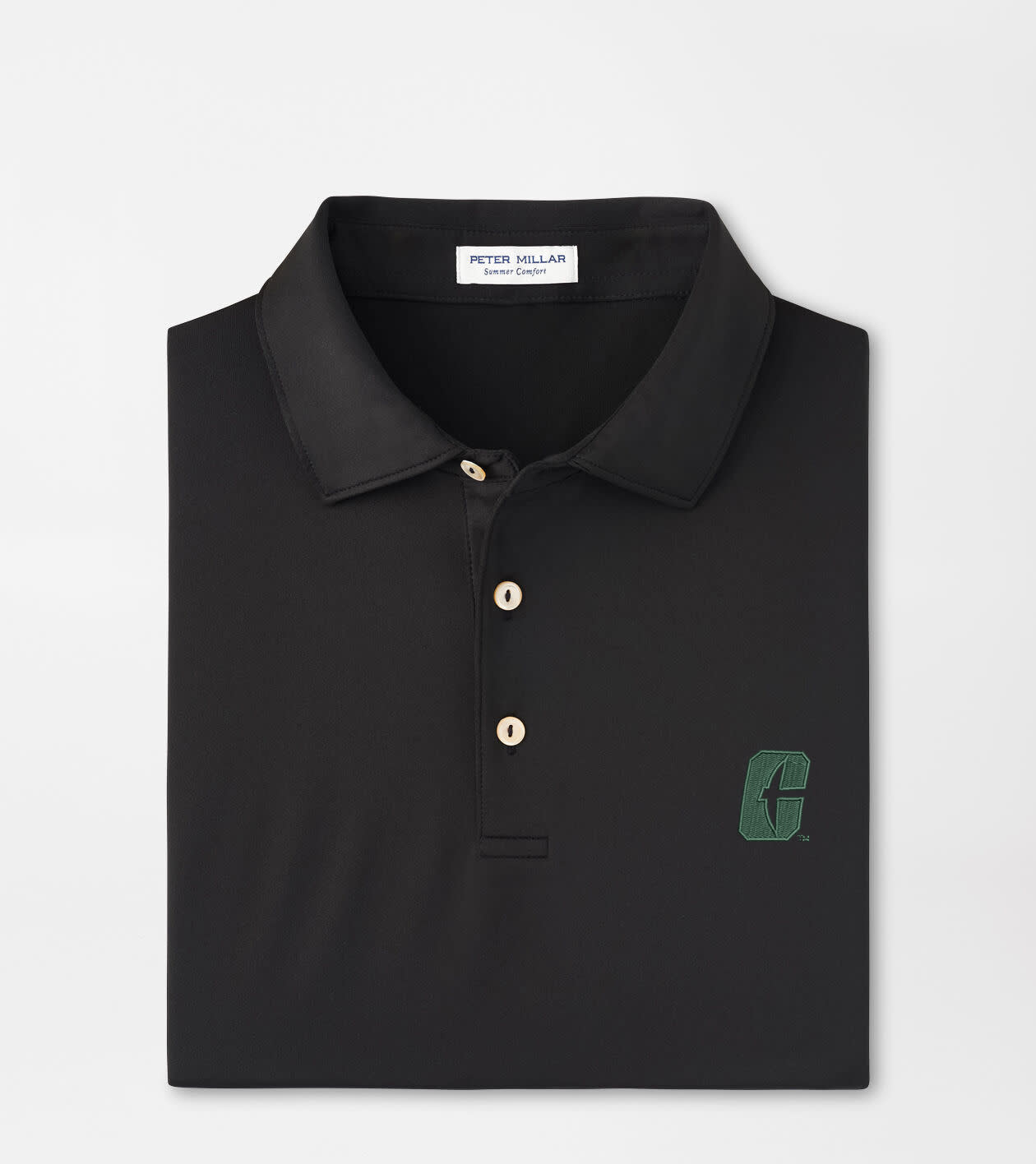 UNC Charlotte Solid Performance Jersey Polo (Sean Self Collar) | Men's ...
