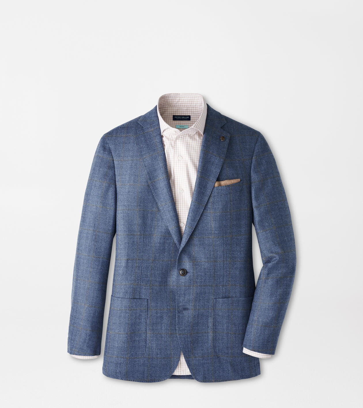 Delrose Plaid Soft Jacket | Men's Sport Coats | Peter Millar