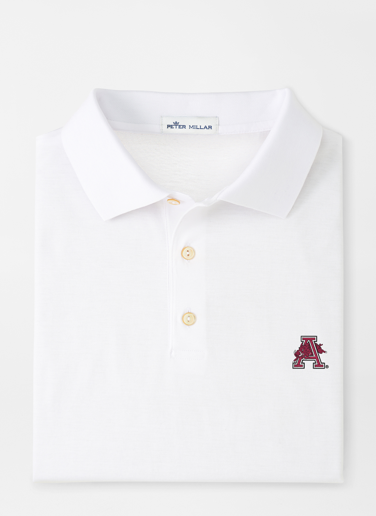Arkansas Solid Cotton Polo | Peter Millar