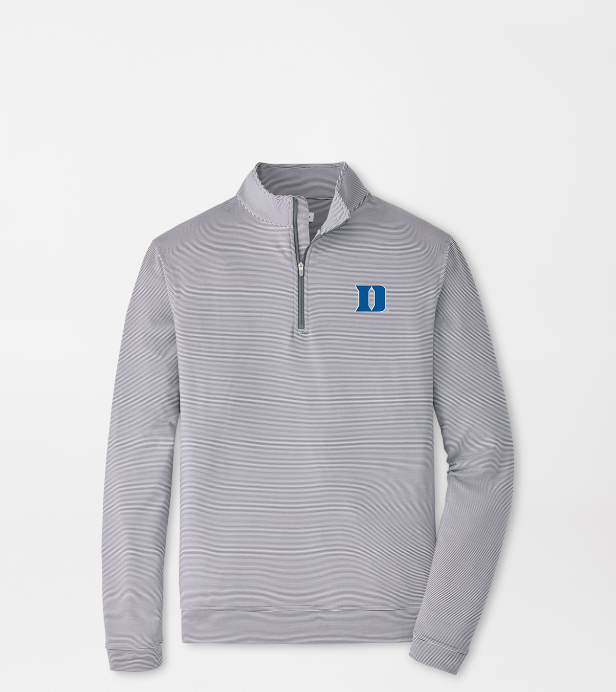 Duke Perth Mini-Stripe Performance Pullover | Men's Collegiate Apparel ...