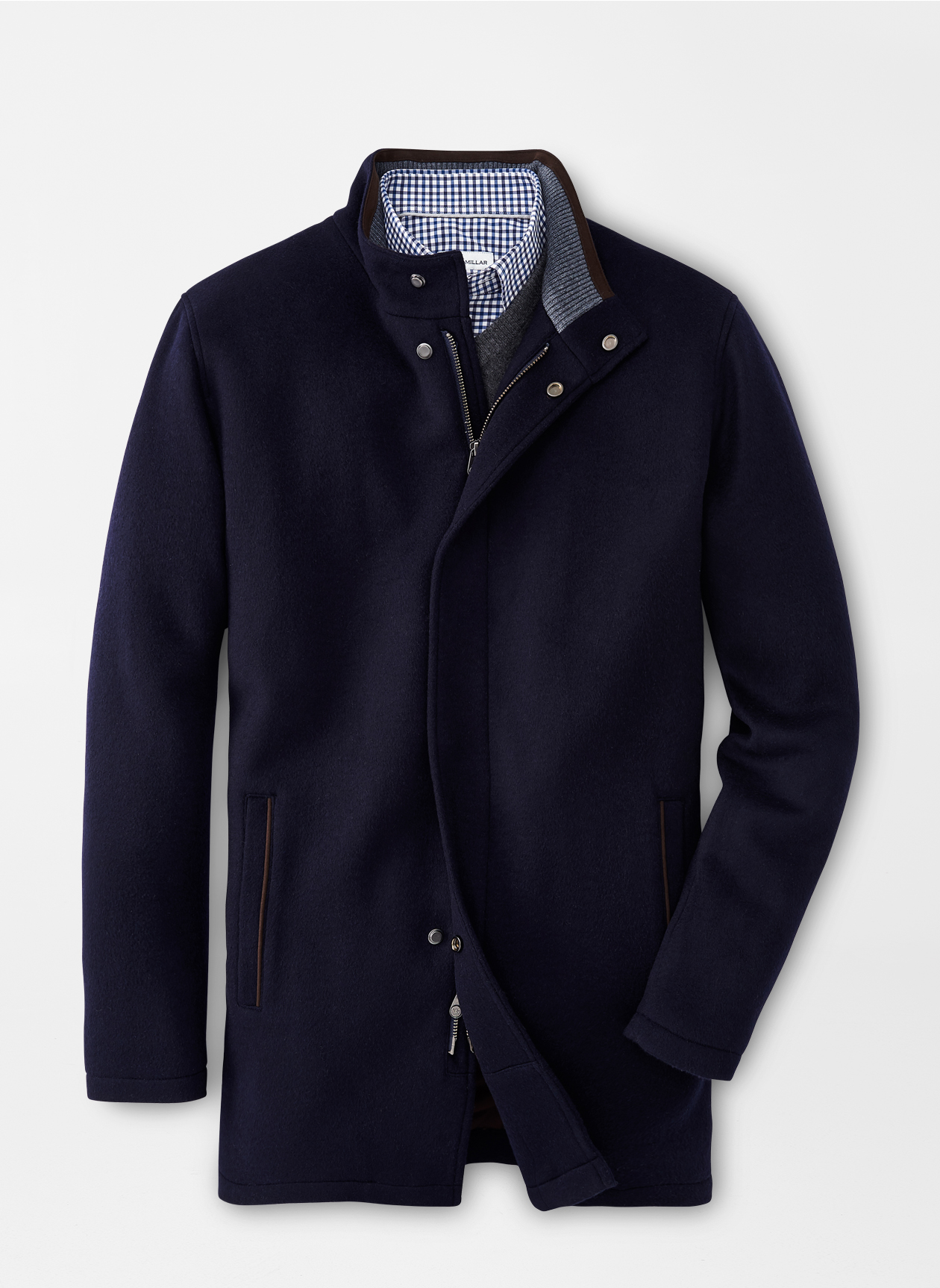 Crown Flex-Fleece City Coat | Peter Millar