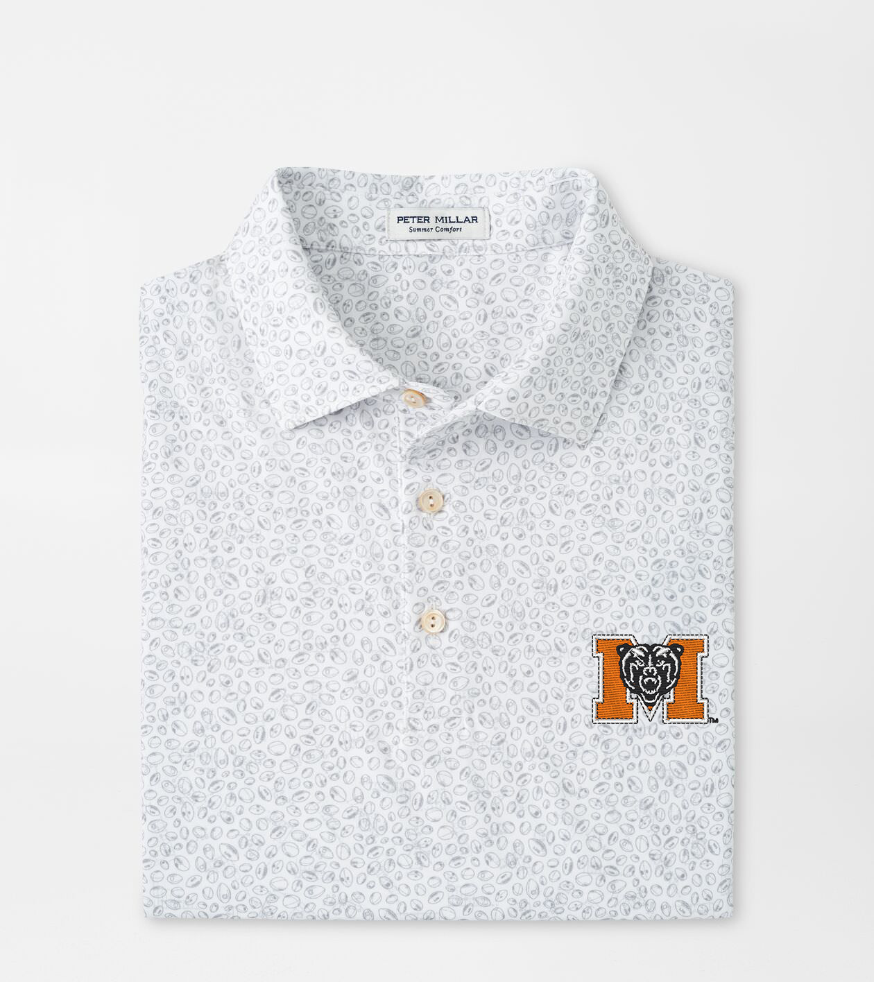 Mercer Blitz Performance Jersey Polo | Men's Collegiate Apparel | Peter ...