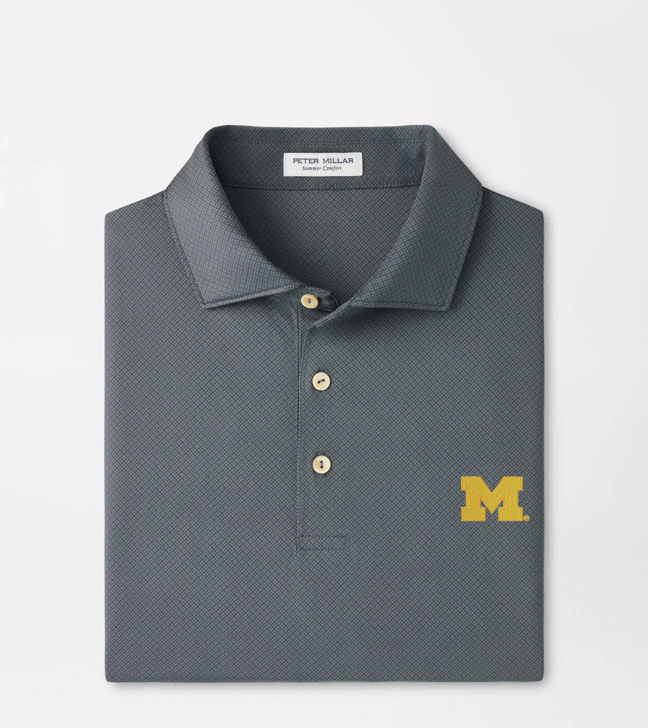 Michigan Hugo Performance Jersey Polo | Men's Collegiate Apparel ...