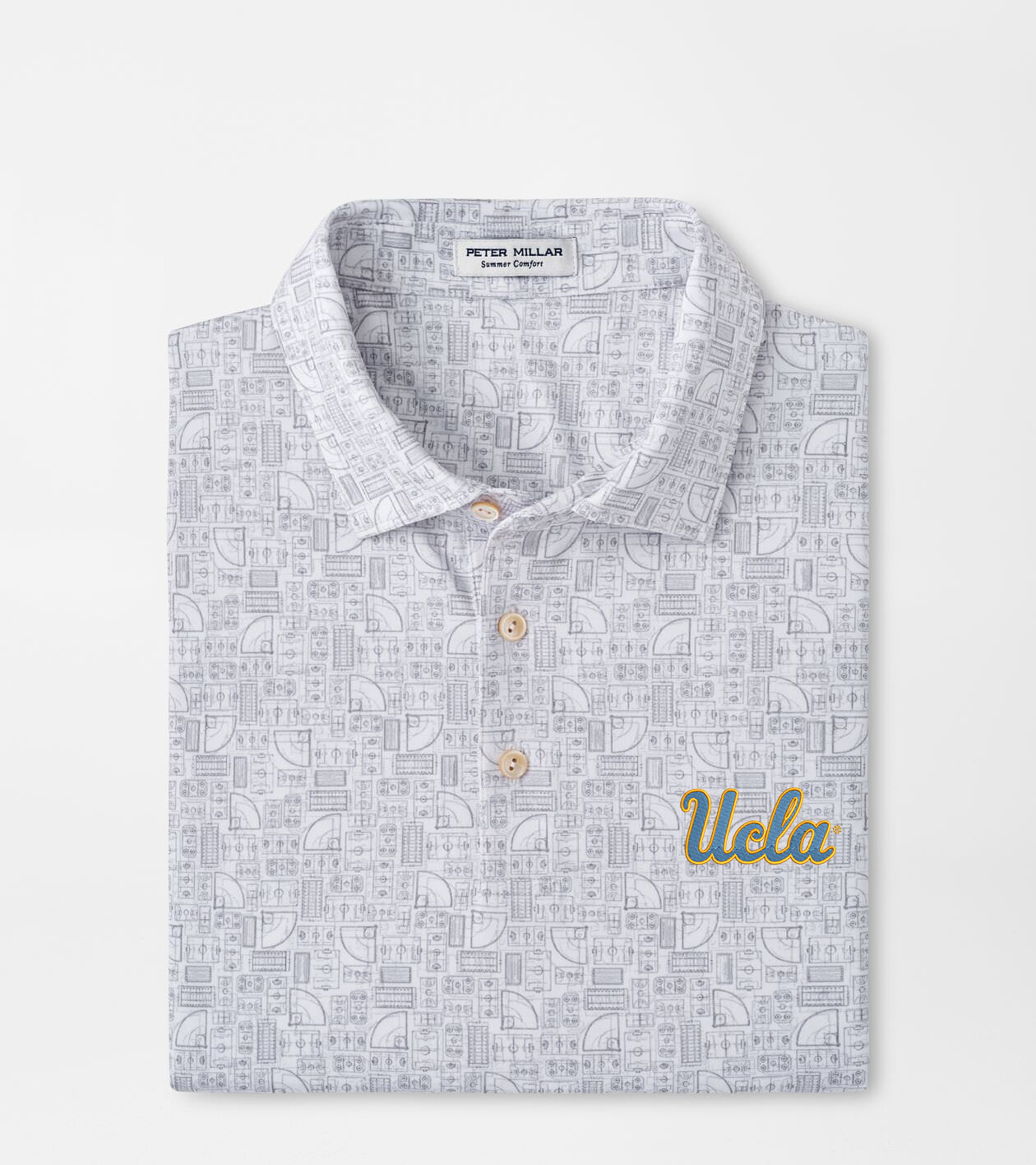 UCLA Out of Bounds Performance Jersey Polo | Men's Collegiate Apparel ...