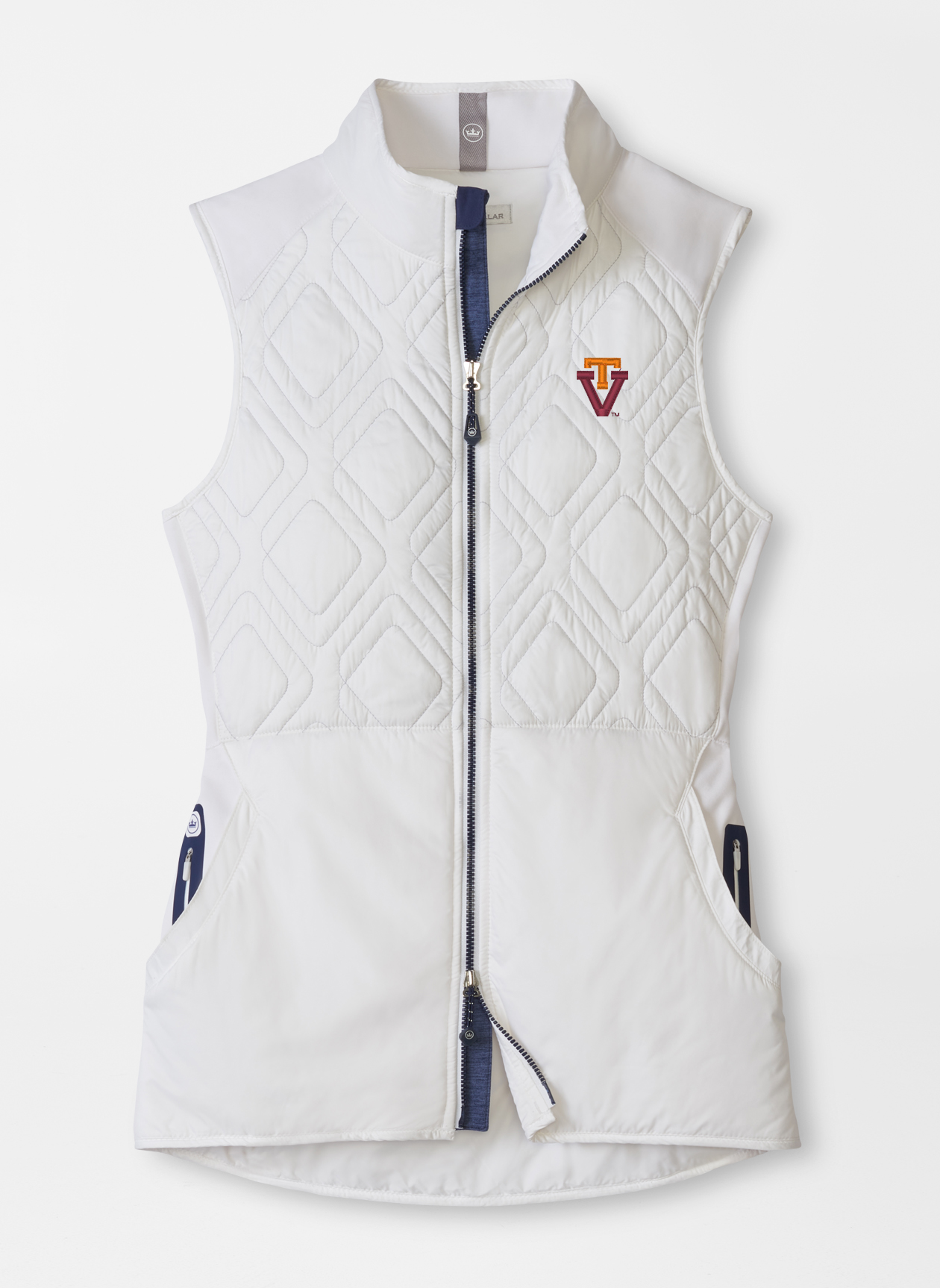 Virginia Tech Vault Lizzie Hybrid Vest | Peter Millar
